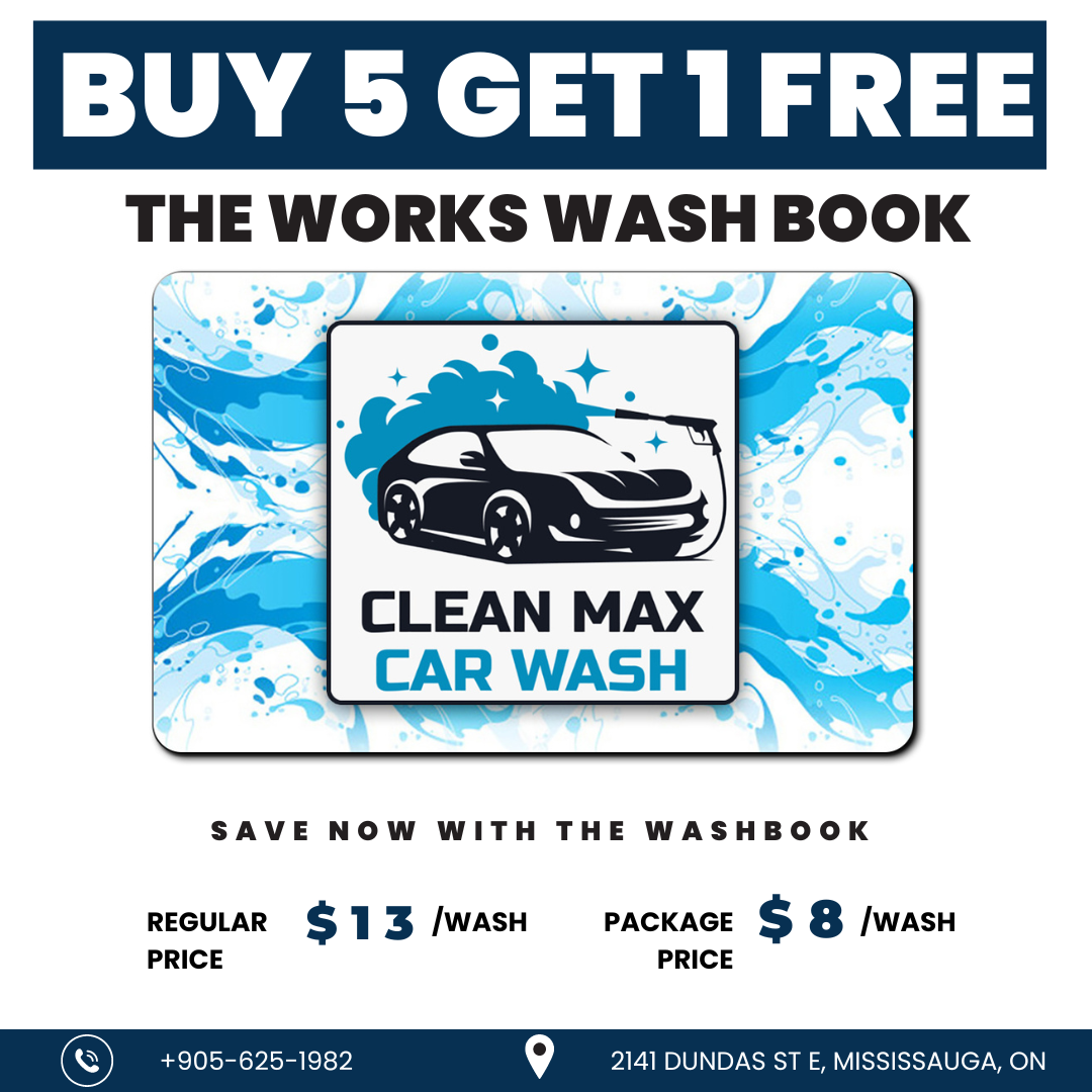 The Works Wash Book - Clean Max Car Wash